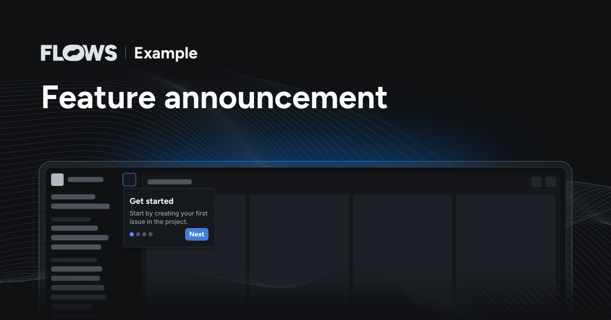 Feature announcement – Example
